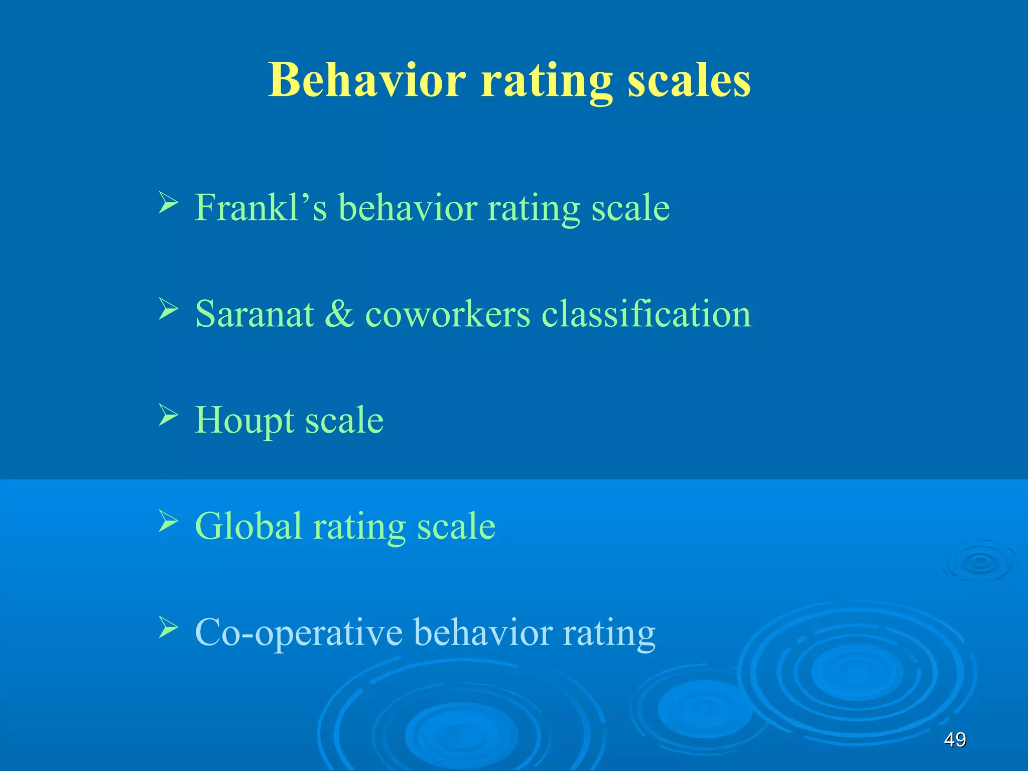 Non Pharmacological Behavior Management | PPT