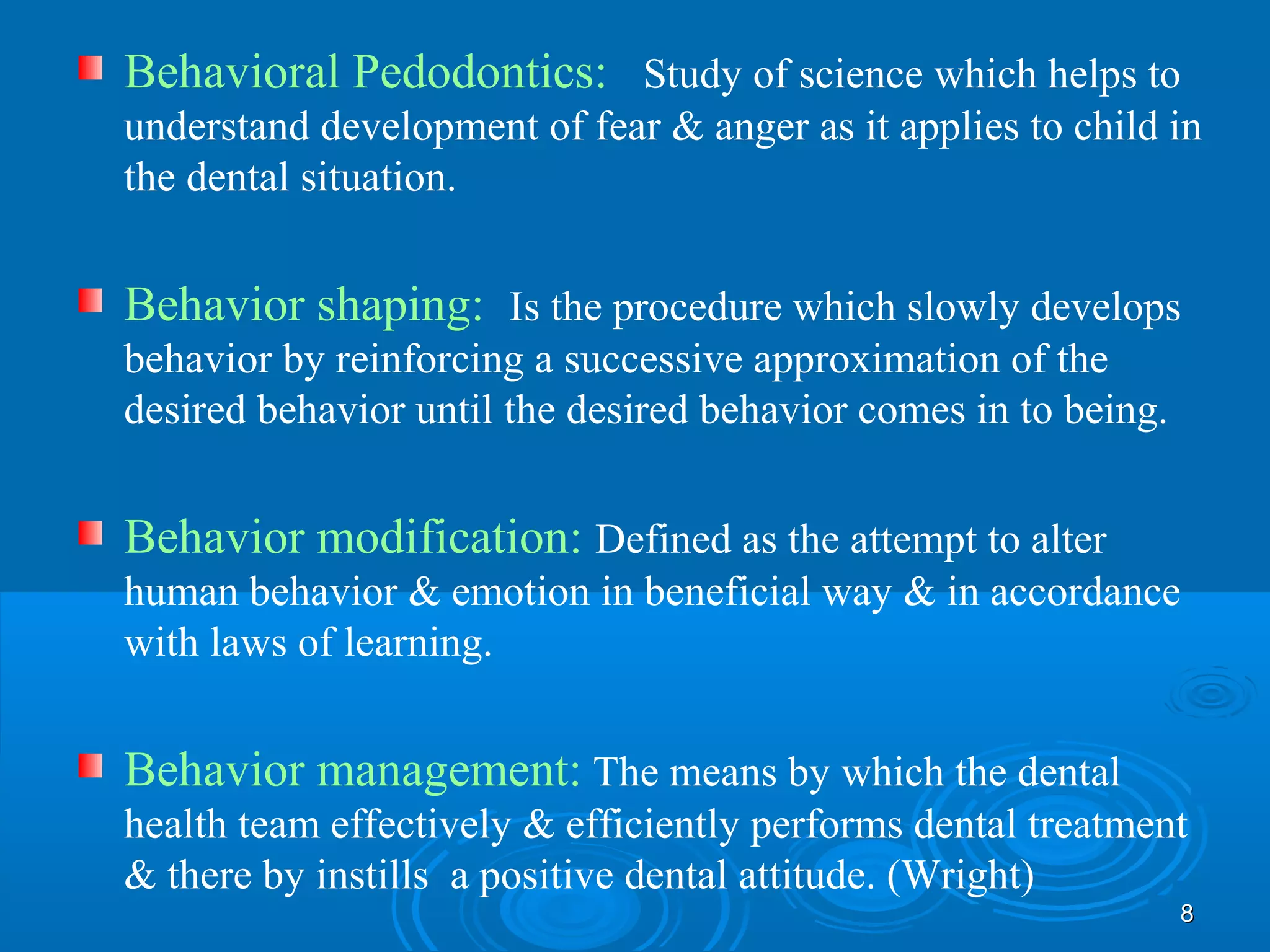 Non Pharmacological Behavior Management | PPT