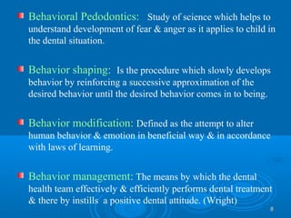 Non Pharmacological Behavior Management | PPT