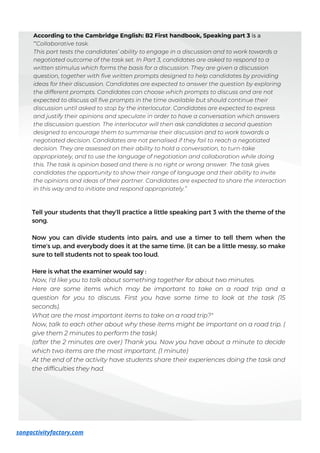 Song-Based Lesson Plan: B2 First (FCE) Exam Prep with English Lyrics | PDF