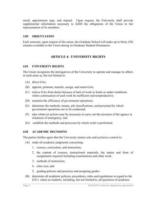 2020 - 2023 MSU GEO CBA | PDF