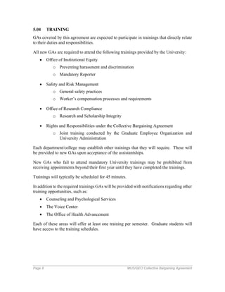 2020 - 2023 MSU GEO CBA | PDF