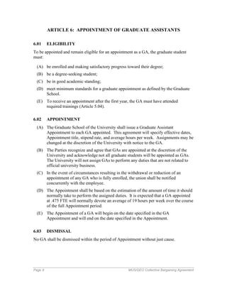 2020 - 2023 MSU GEO CBA | PDF