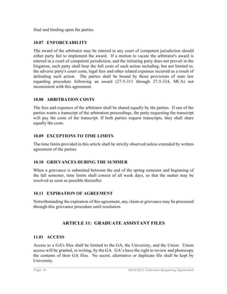 2020 - 2023 MSU GEO CBA | PDF