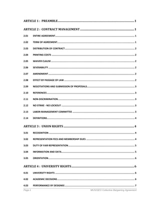 2020 - 2023 MSU GEO CBA