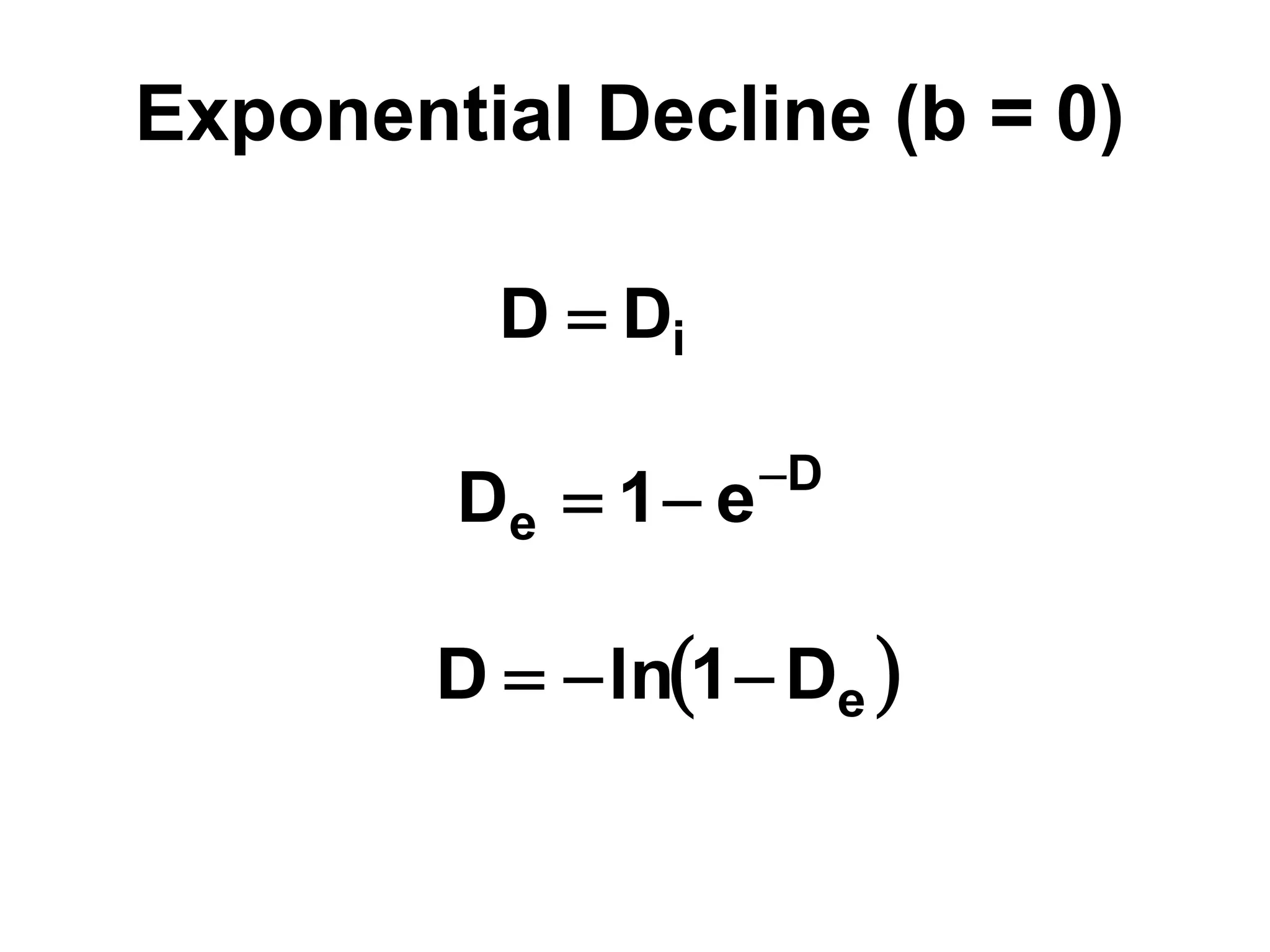 02_4-Conventional Decline Curve Analysis.ppt | Physics | Science