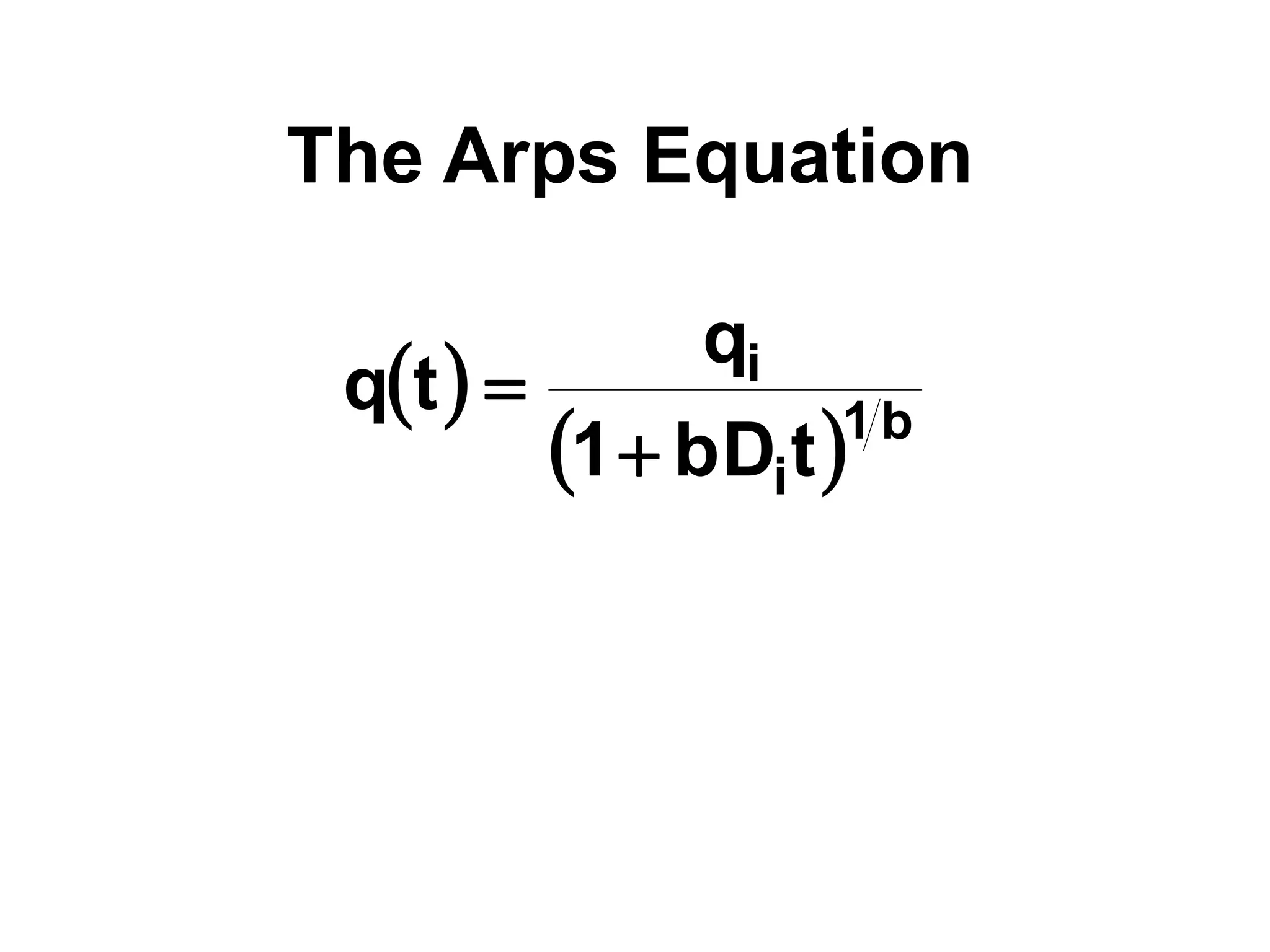 02_4-Conventional Decline Curve Analysis.ppt | Physics | Science