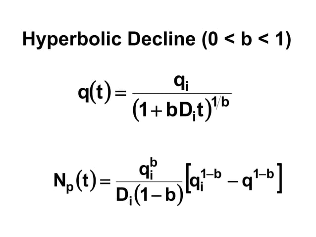 02_4-Conventional Decline Curve Analysis.ppt | Physics | Science