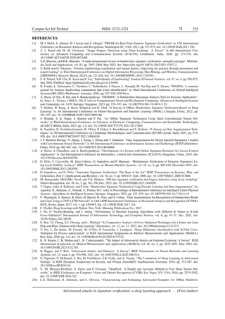 Adversarial attacks in signature verification: a deep learning approach | PDF