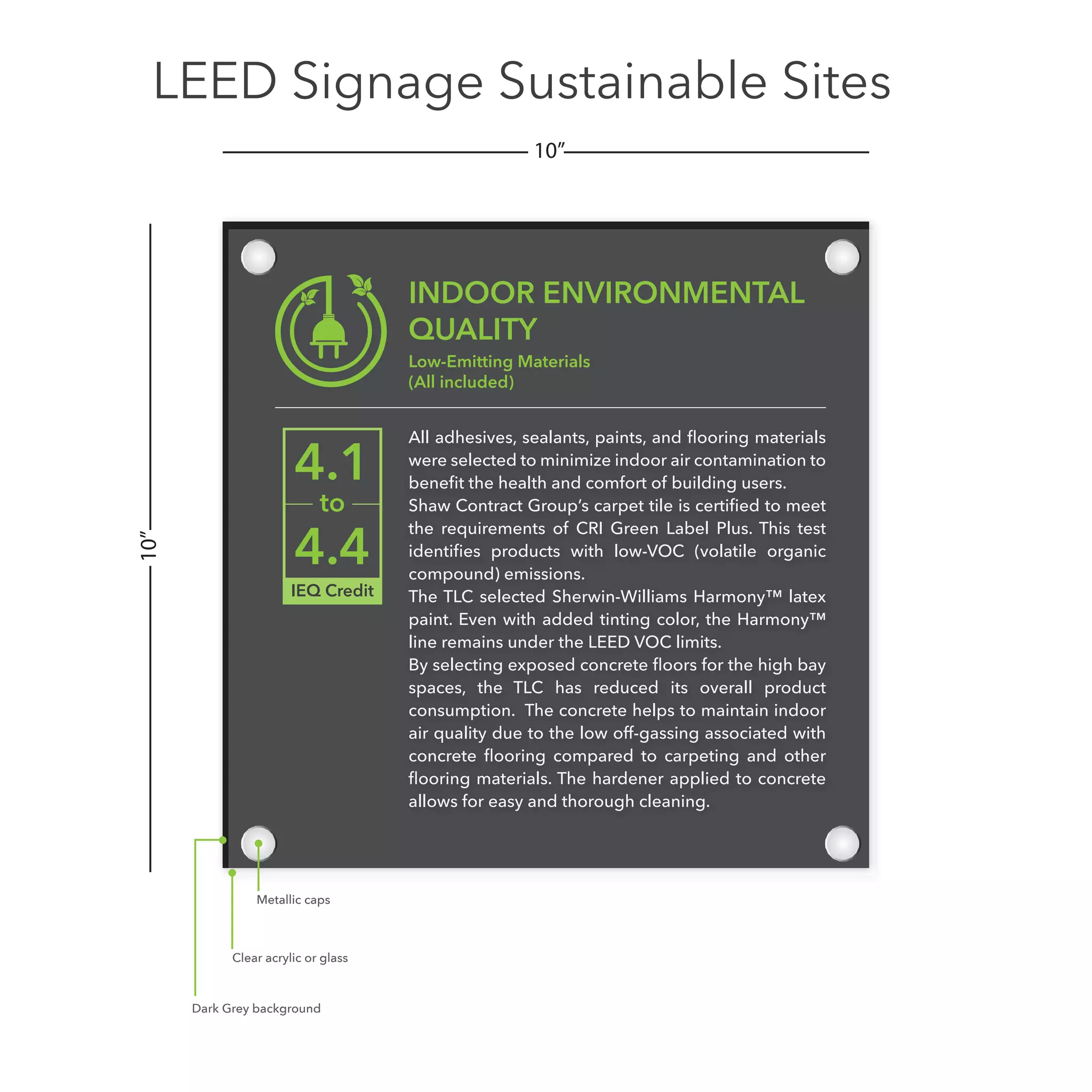 TLC LEED-SIGNAGE | PDF