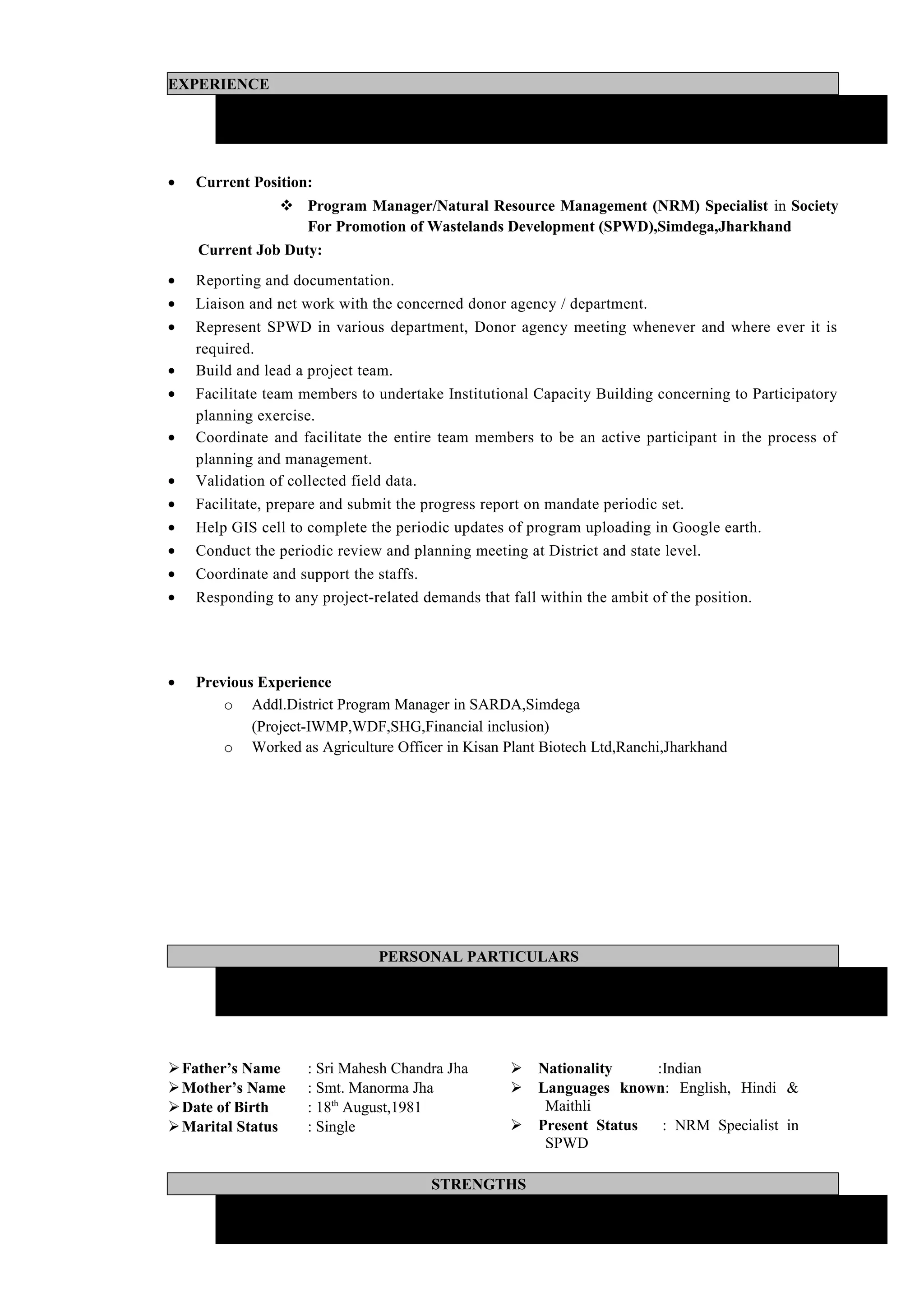 Amit Chandra Jha | DOC