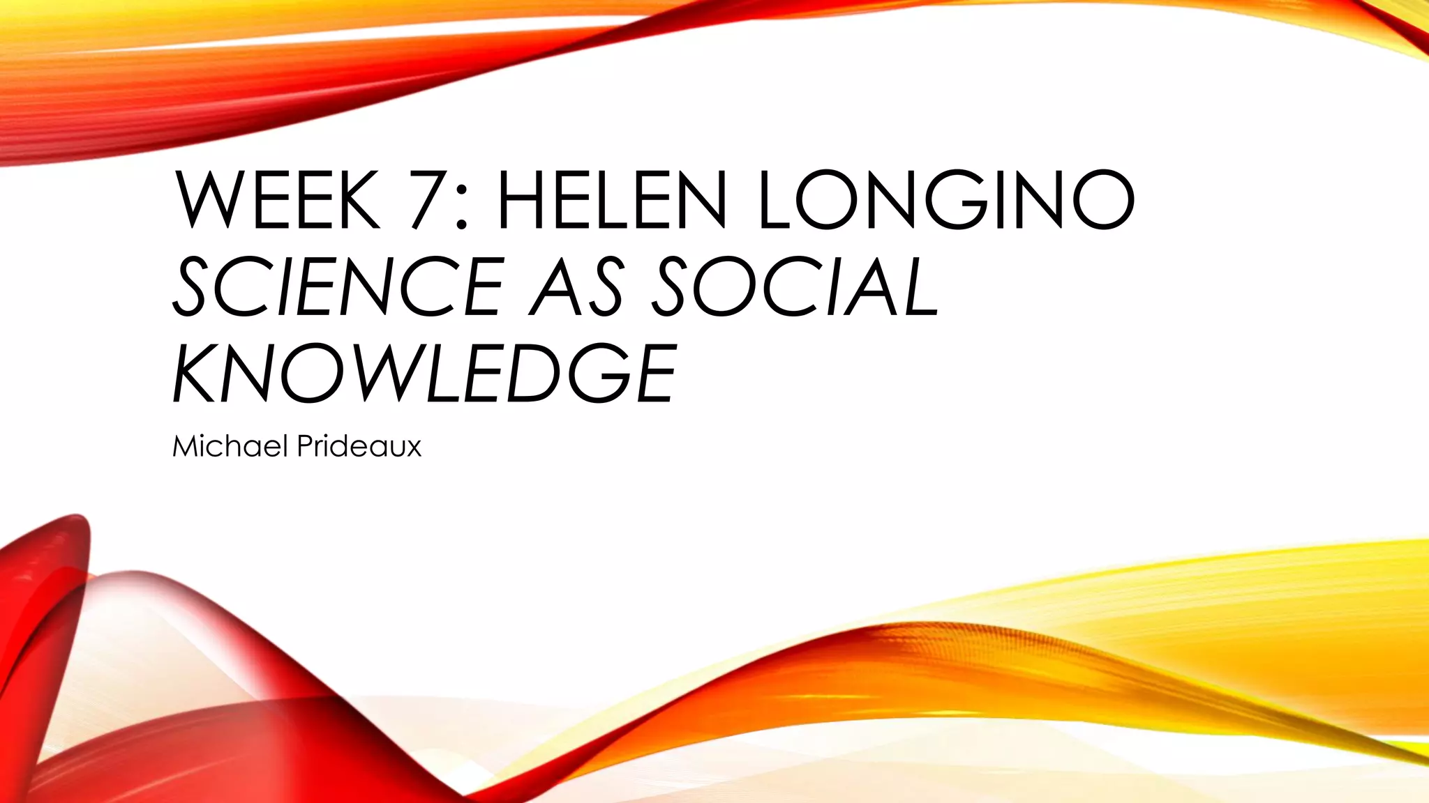 Week 7 Lecture Notes | PPT