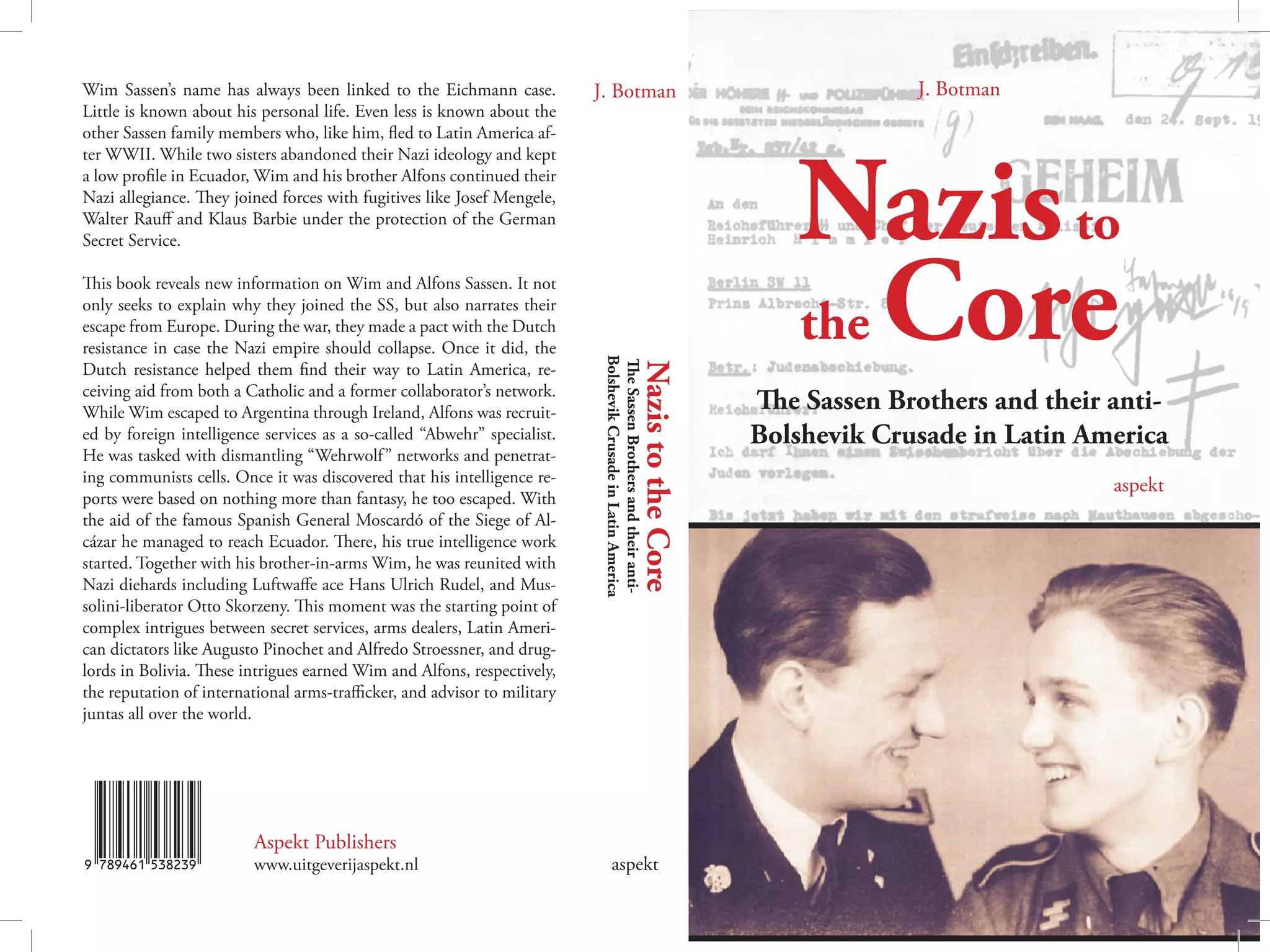 Cover of new book on the former SS brothers Sassen | PDF
