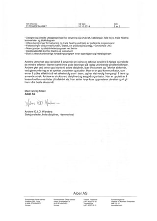 Slutattest Hammerfest 2014 | PDF