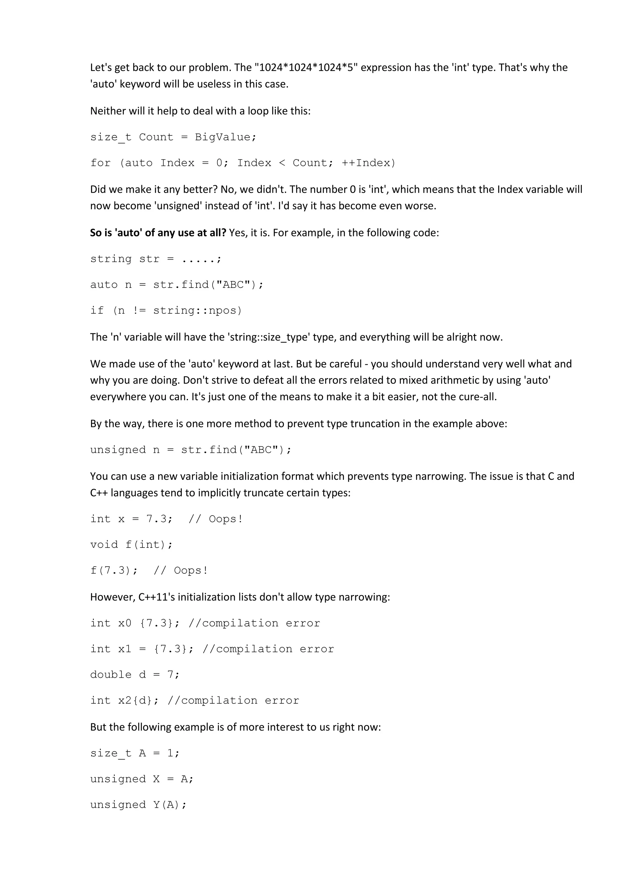 C++11 and 64-bit Issues | PDF