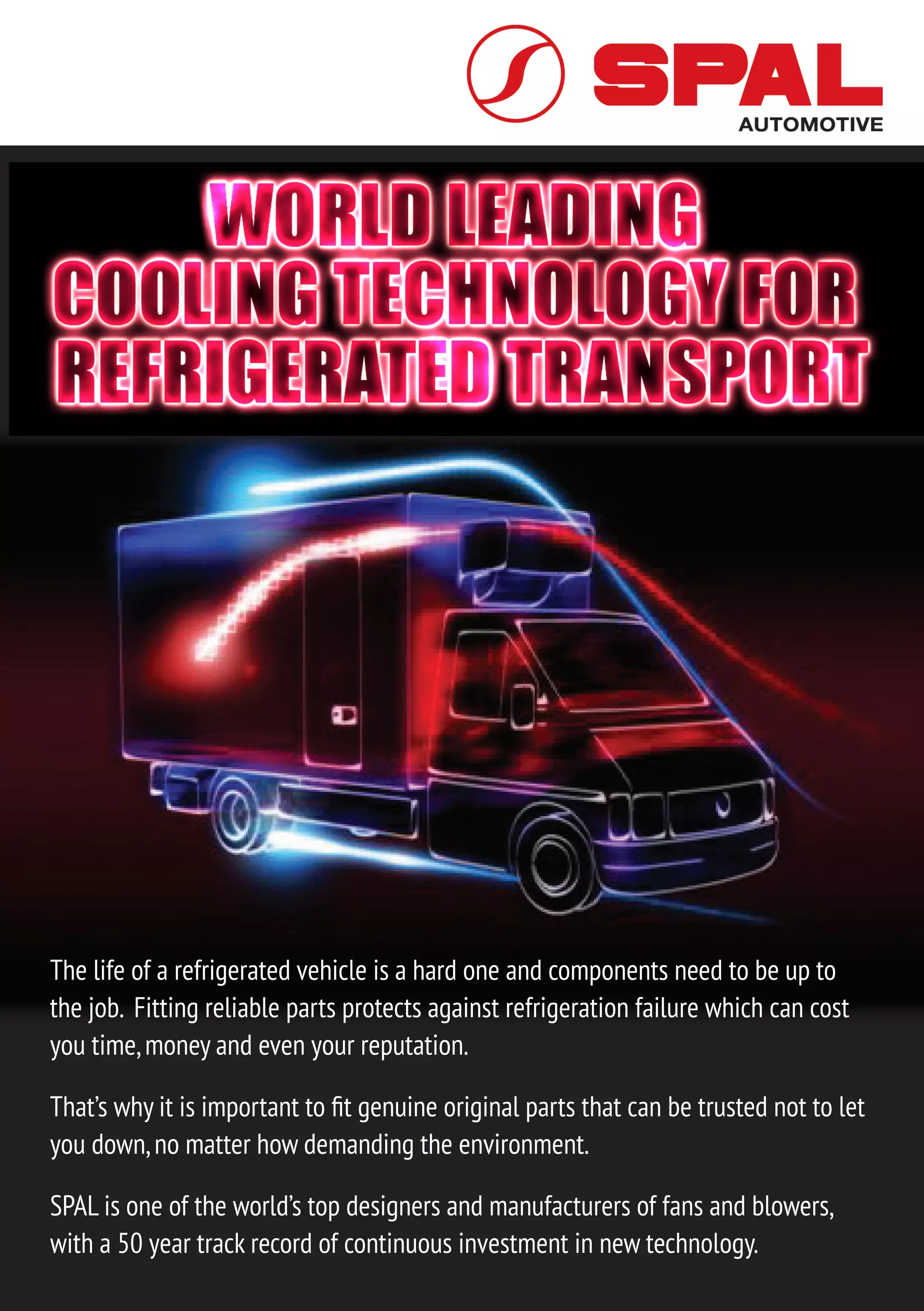 SPAL Transport RefrigerationFLYER | PDF