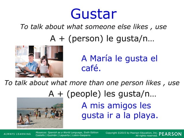 02 5 gustar | PPT