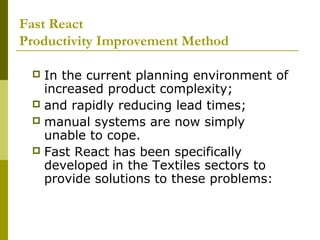 026 Fast React-Productivity improvement | PPT | Business | Business and ...