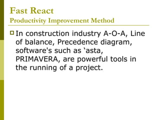 026 fast react-productivity improvement | PPT