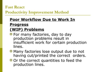 026 fast react-productivity improvement | PPT