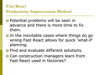 026 fast react-productivity improvement | PPT