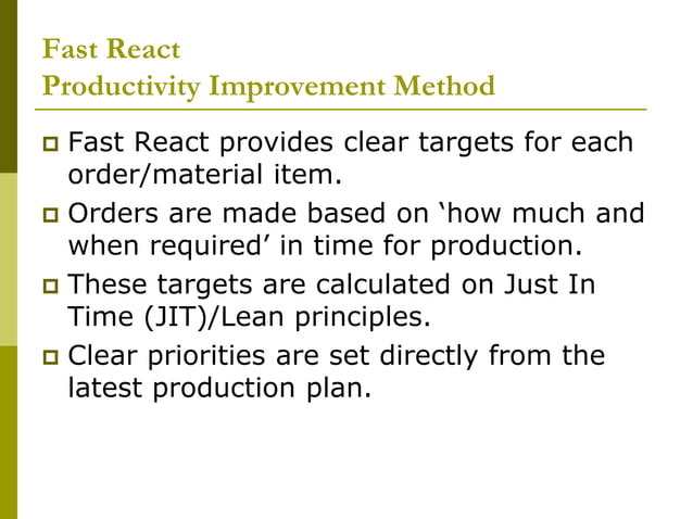026 fast react-productivity improvement | PPT