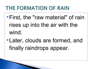 026 the formation of rain | PPT