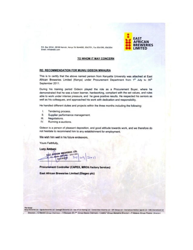 recommendation-letter-eabl-kenya