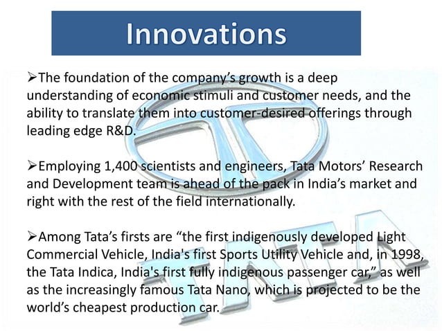 Tata Motors-PPT | PPTX