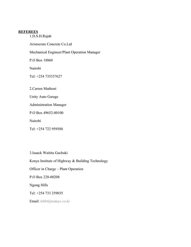 SAMUEL cv | DOC | Auto Repair | Automotive