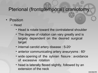 026 positioning for cranial surgery | PPT