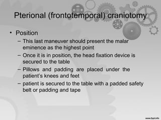 026 positioning for cranial surgery | PPT