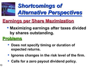 Chapter 1 the role of financial management | PPT