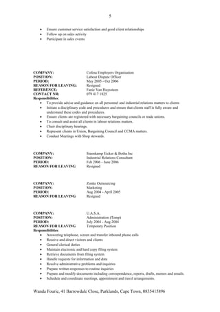 Wanda CV | DOC