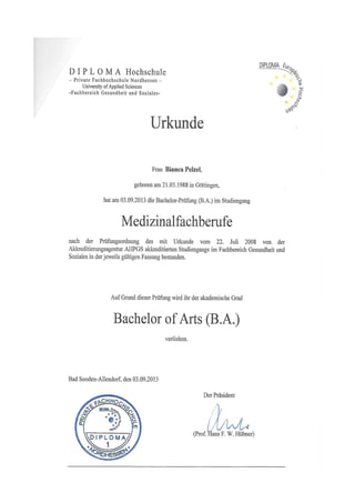 Diploma B.A. | PDF