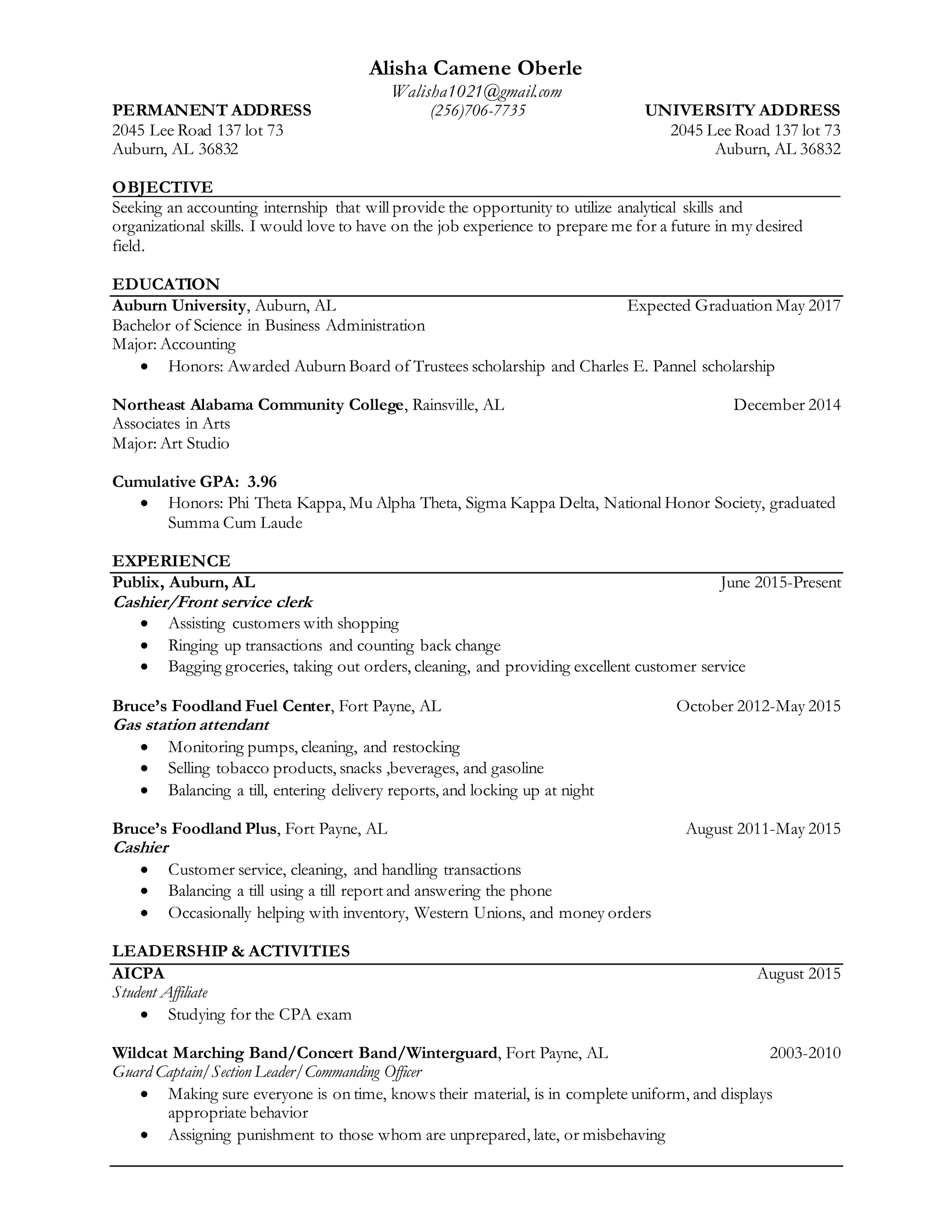 Improved resume | PDF