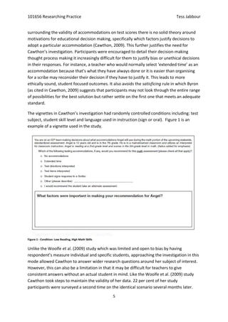 Researching Practice Assignment 1 | DOC