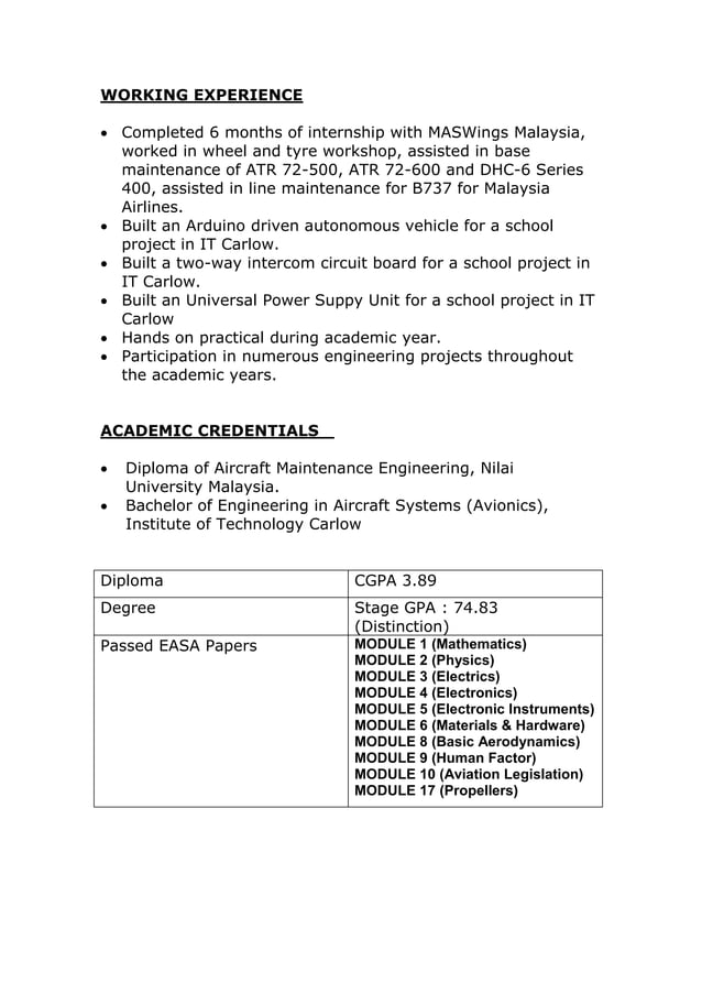 Resume (Nicky) | PDF