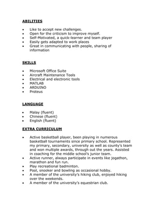 Resume (Nicky) | PDF