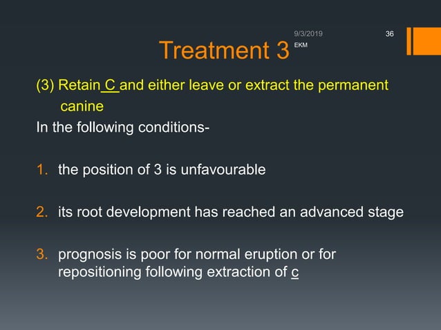 027 Ectopic Eruption of Max Canine.pdfiii | PDF