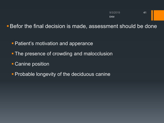 027 Ectopic Eruption of Max Canine.pdfiii | PDF