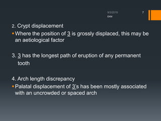 027 Ectopic Eruption of Max Canine.pdfiii | PDF