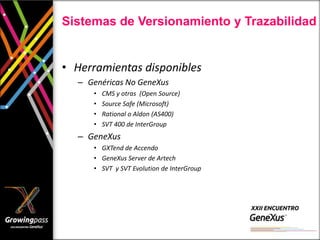 La Evolución de los Sistemas de Versionamiento y Trazabilidad | PPSX
