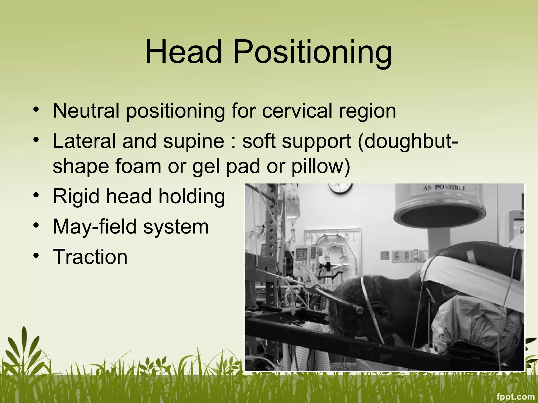 027 Patient posioning for spine surgery | PPT