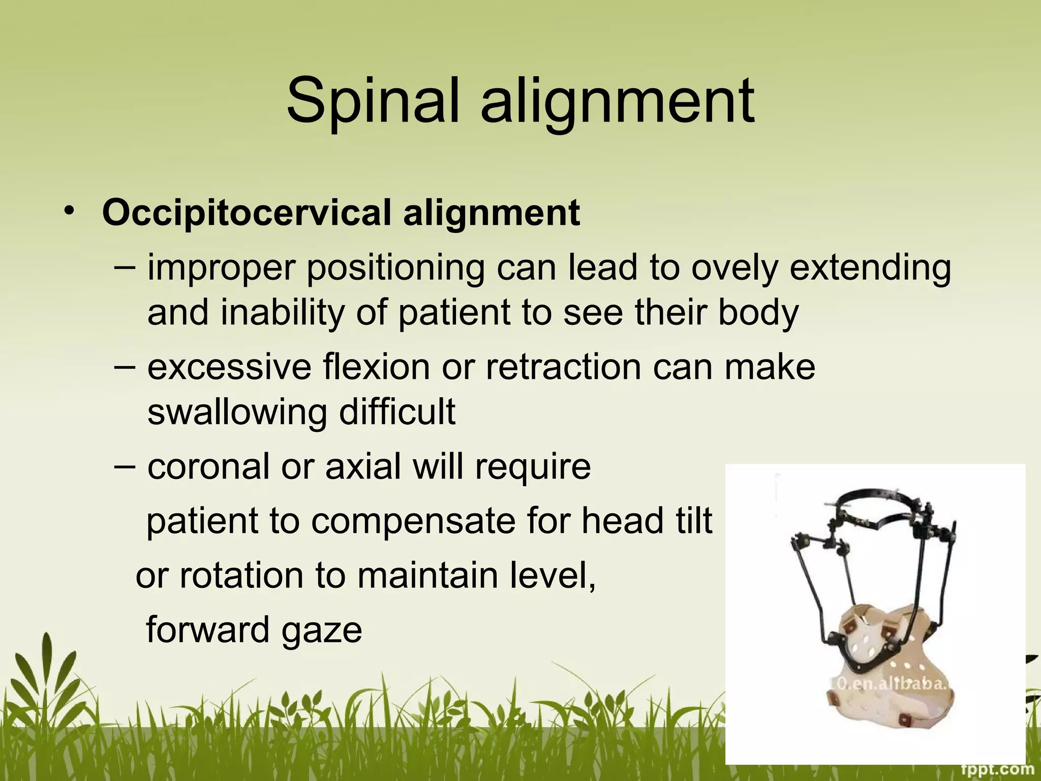 027 Patient posioning for spine surgery | PPT