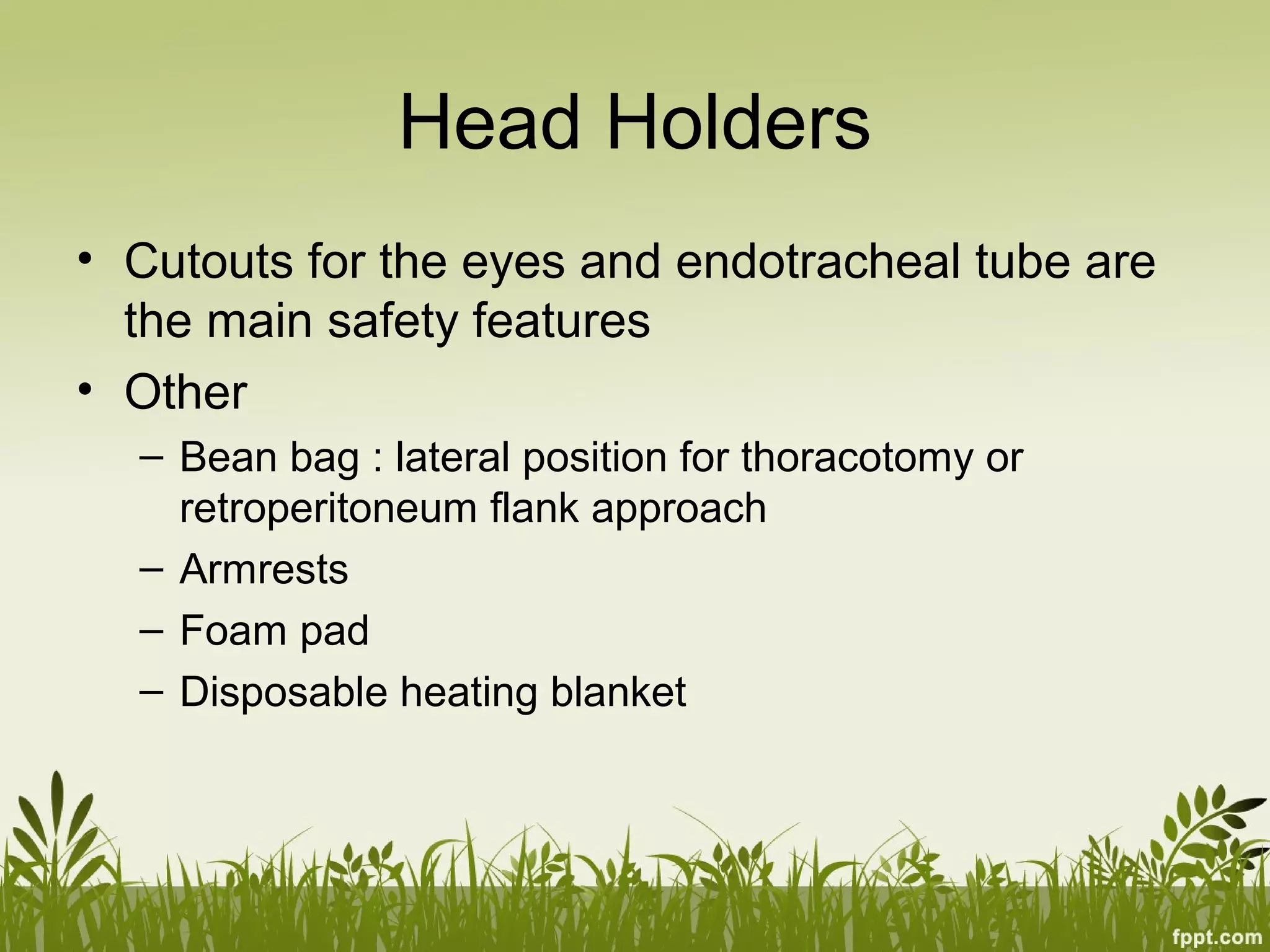 027 Patient posioning for spine surgery | PPT