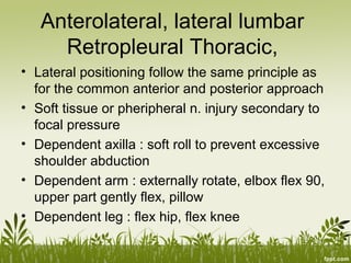 027 Patient posioning for spine surgery | PPT