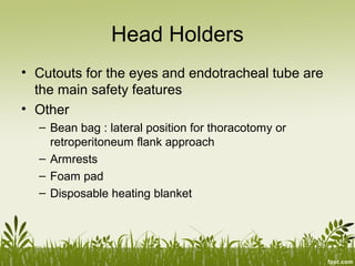 027 Patient posioning for spine surgery | PPT