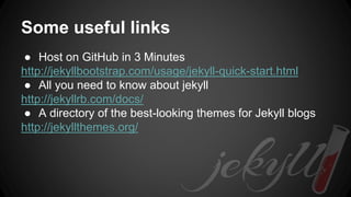 jekyll-tech-talk | PPT