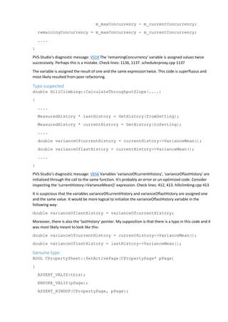 A Slipshod Check of the Visual C++ 2013 Library (update 3) | PDF